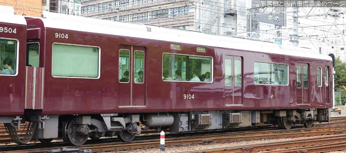 阪急電鉄 9104 の写真です