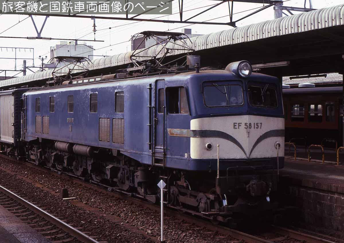 EF58 157 の画像です